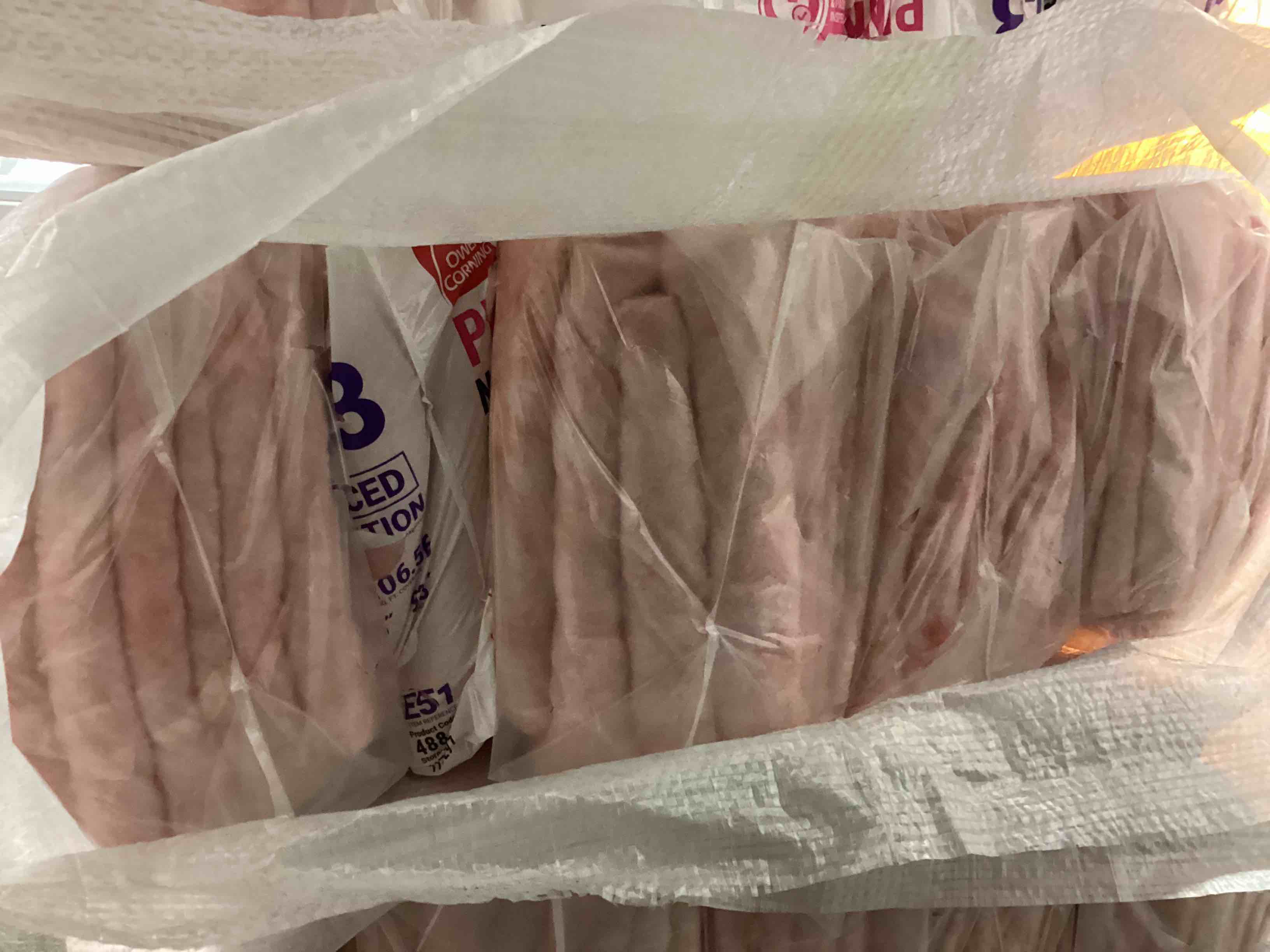 5 batts r13 15” unfaced insulation your bid per batt