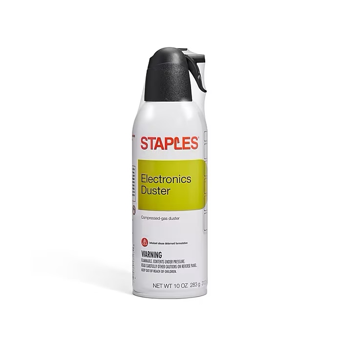 Staples Electronics Air Duster, 10 oz. (pack 2)