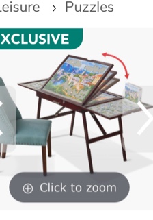 The Adjustable Height Fold And Store Puzzle Table