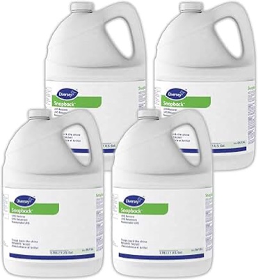 Diversey Snapback Floor Care Maintainer, 1 Gallon, Pack Of 3 Jugs (Not 4)
