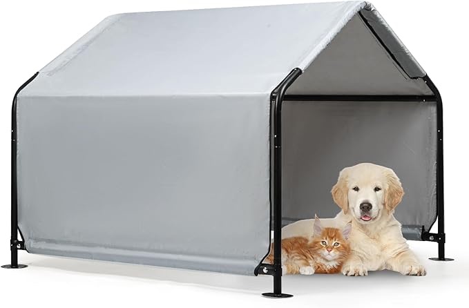 Dog Shade Shelter Pet Outdoor Tent Large Dog House Sun Rain Animal ...