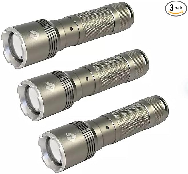 Member's Mark 600 Lumen LED Flashlight Set (Pack of 3)