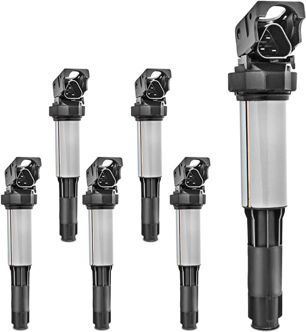 A-Premium Engine Ignition Coil Packs Compatible with BMW 320i 325Ci ...