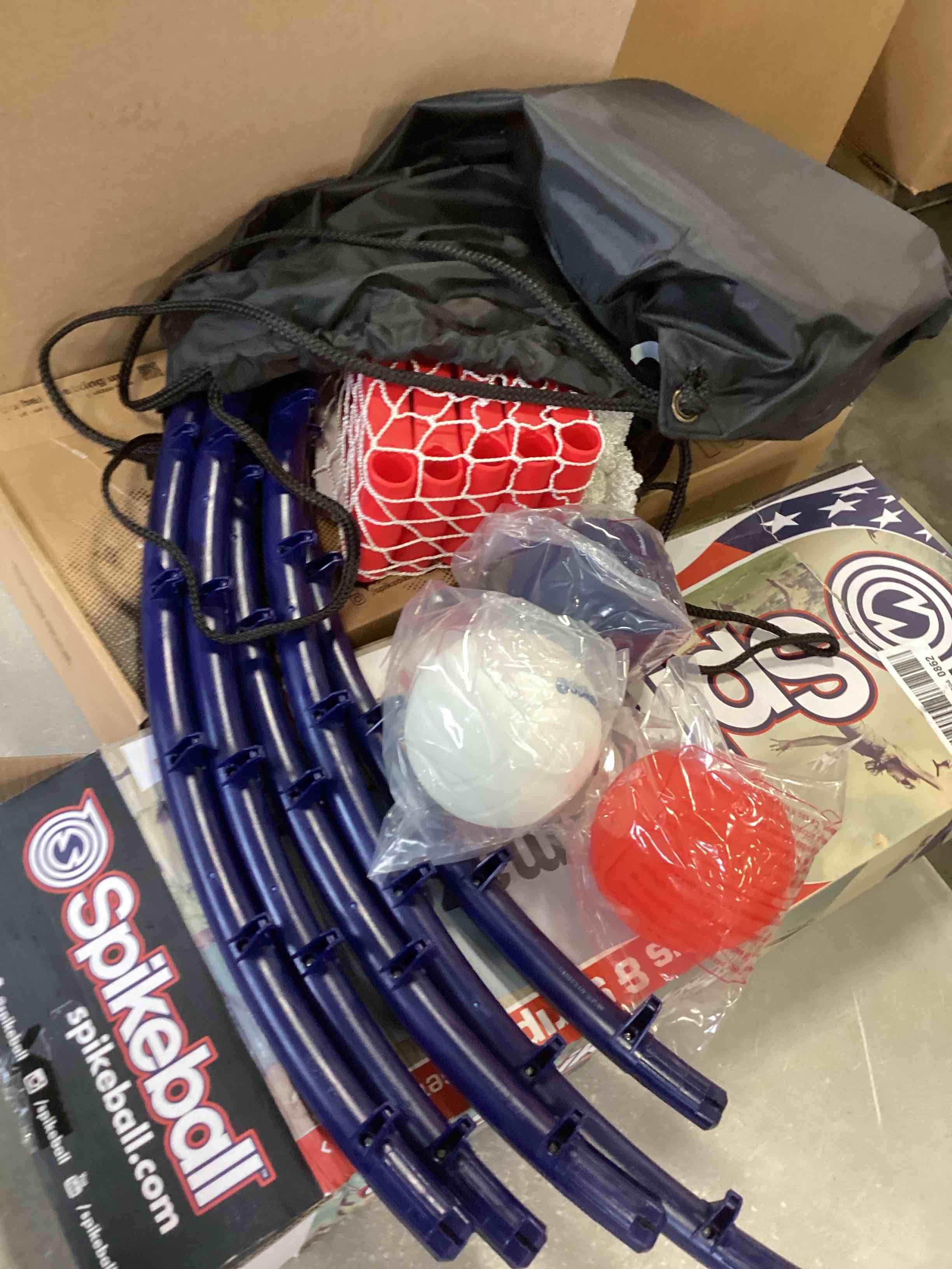 Assorted spikeball games 4-spike ball standard and 1 spike ball pro 1 ...