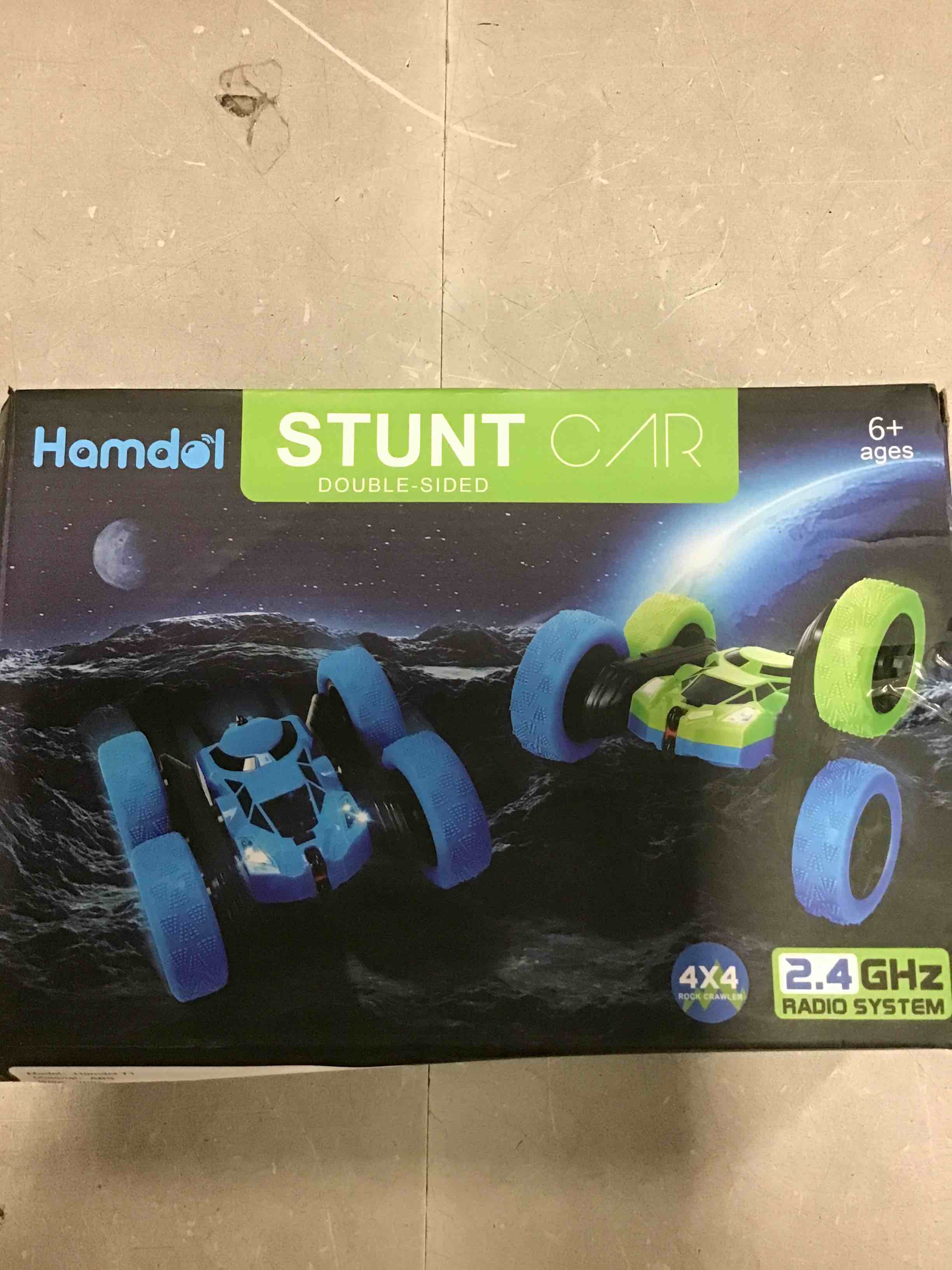 Hamdol Remote Control Car Double Sided 360°Rotating 4WD RC Cars with ...