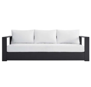 Everlee 80'' Metal Outdoor Patio Sofa with Sunbrella® Cushions