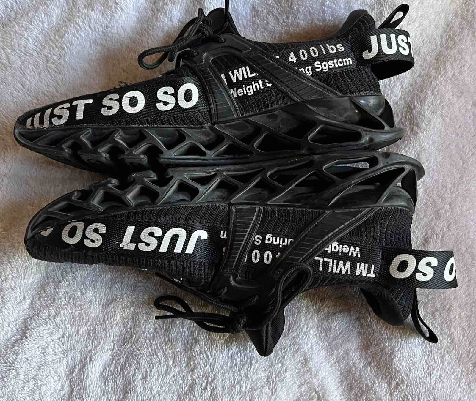 Black & White Weight Securing System TM Will 5400 lbs SHOE SZ 13 47 Clean!