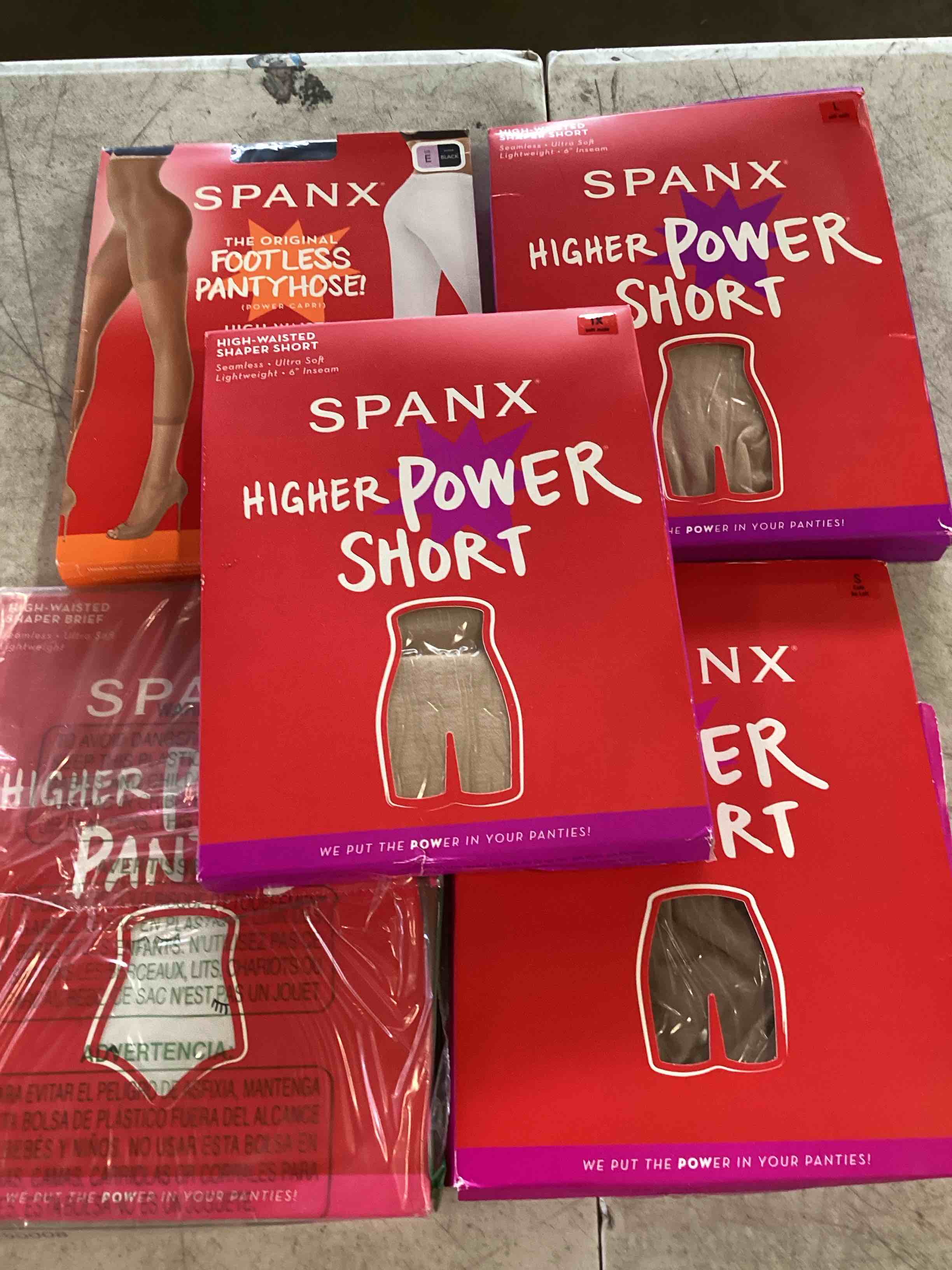 Assorted SPANX Items, Grab bag, Style, sizes and colors may vary
