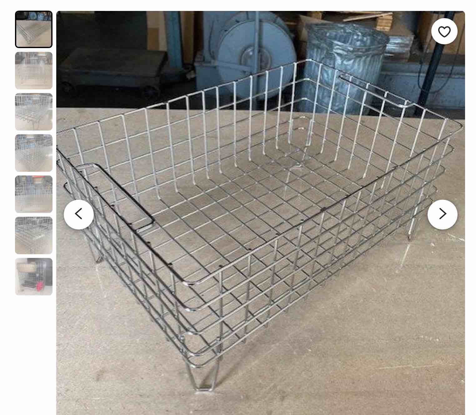 wire stacking basket, organizer, stainless steel basket, wire basket 17 ...