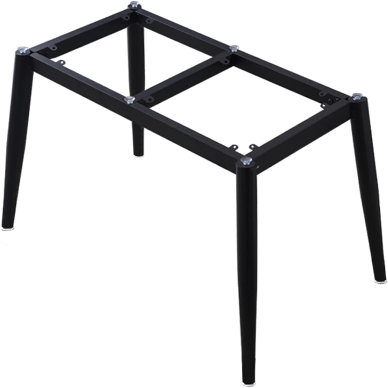 Black metal rectangular table frame and legs DT-LEG-DX14 (similar to ...