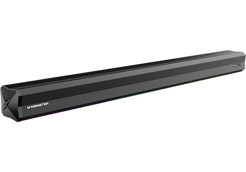 Monster All-In-One 36" Indoor-Outdoor 300W Dolby Atmos Soundbar with ...