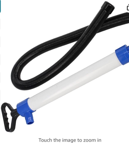 BISupply Water Hand Pump Siphon Bailer - Portable 20 GPM Suction Manual ...