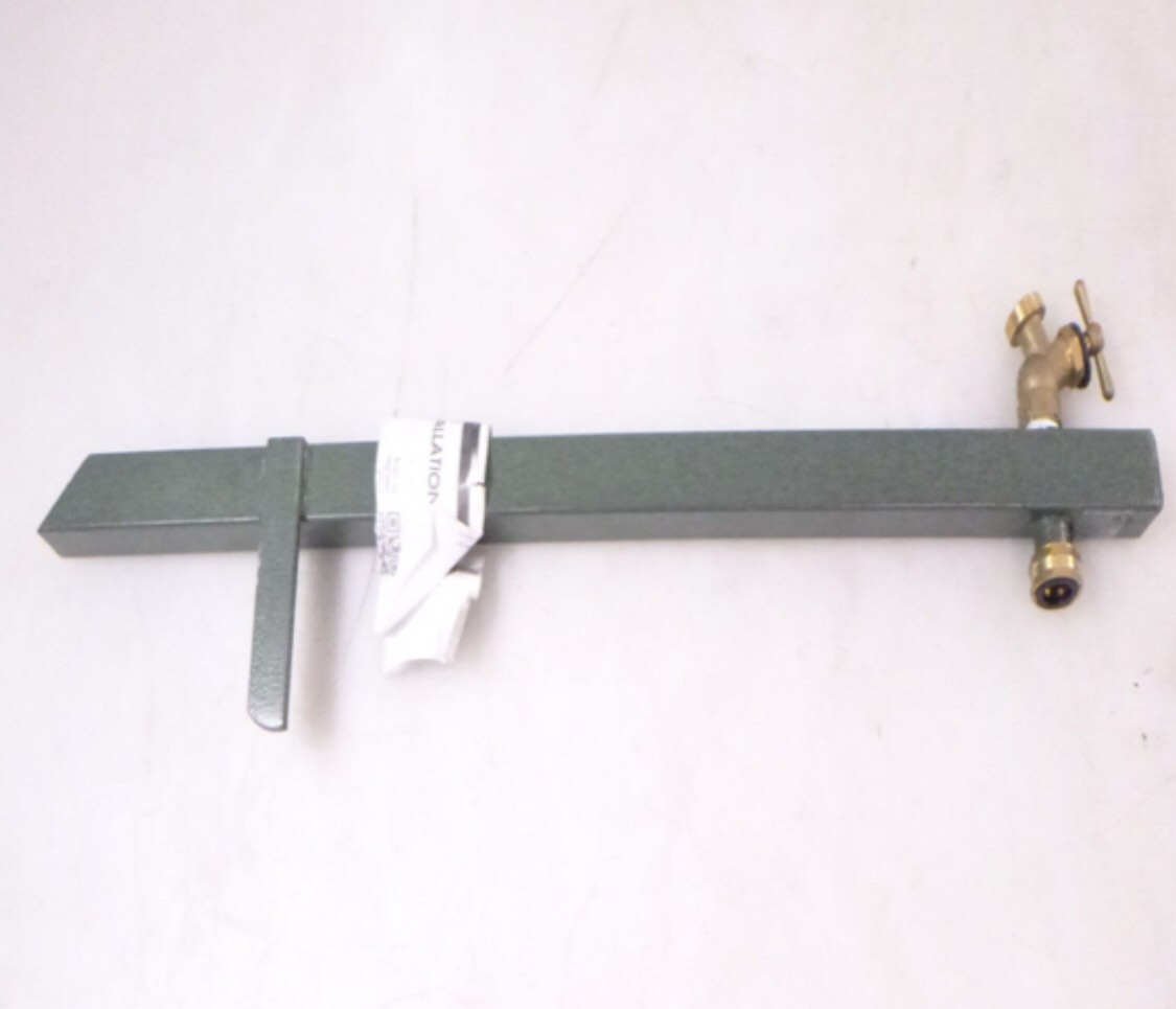 Yard Butler Hose Heavy Duty Steel Bib Extender W/Nozzle 2"L x 5"W x 24 ...