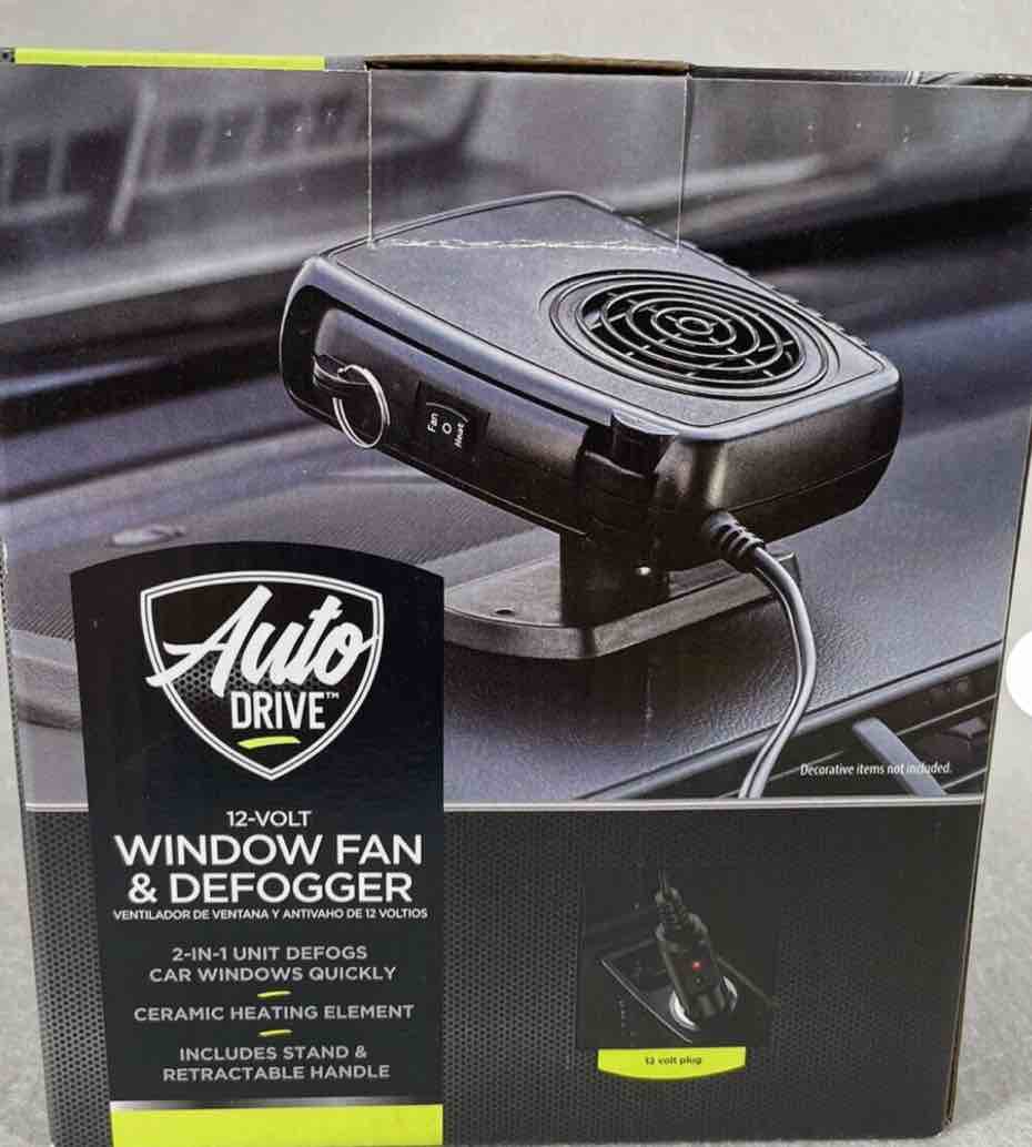 Portable 12V Car Heater 150W Window Fan Defroster Auto Drive Heating ...