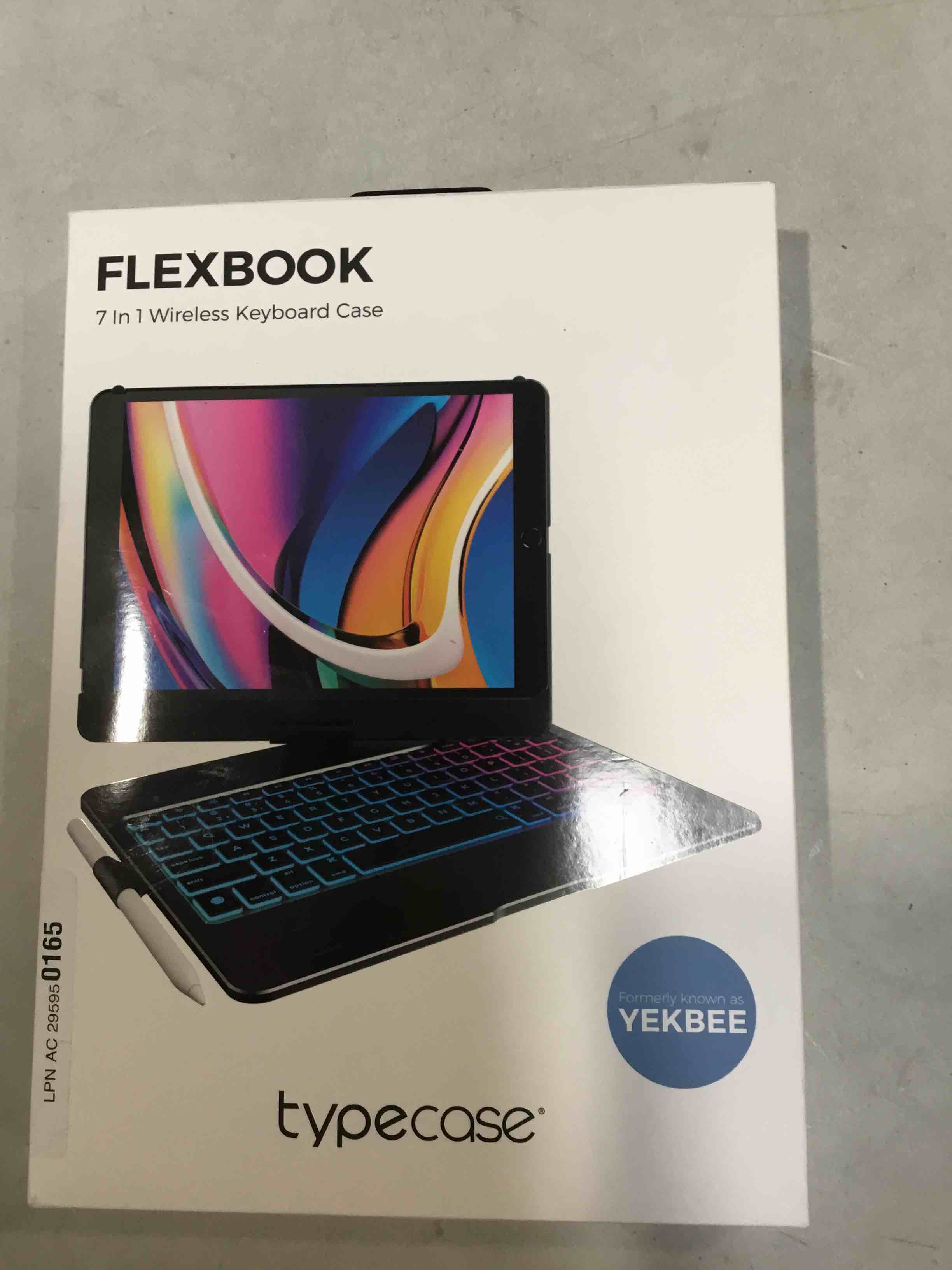 typecase flexbook 7 in 1wireless keyboard case
