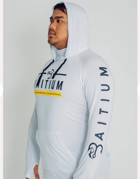 Baitium UPF 50+ Hooded Long Sleeve Fishing Shirt - OG Series size Small