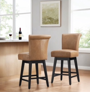 Alanys Swivel Counter & Bar Stool