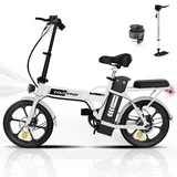 COLORWAY Electric Bike,500W/10.4Ah/36V Removable Battery E Bike ...