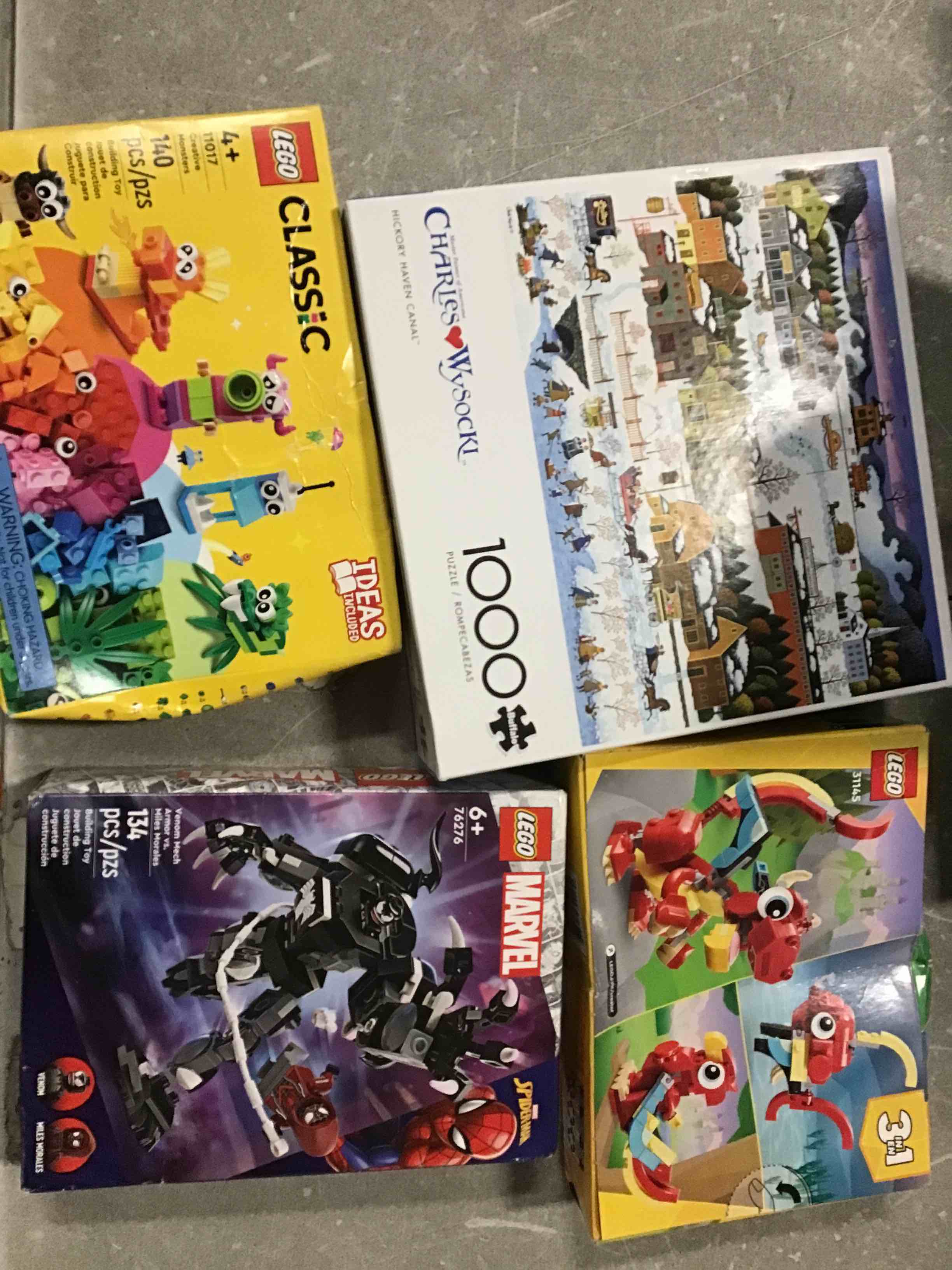 Assorted Legos for Children of different styles includes, Charles ...