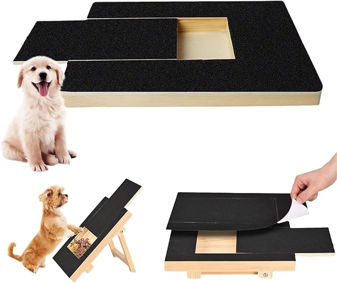 Dog Nail Scratch Board, Dog Nail Scratch Board with Treat, Dog Scratch ...