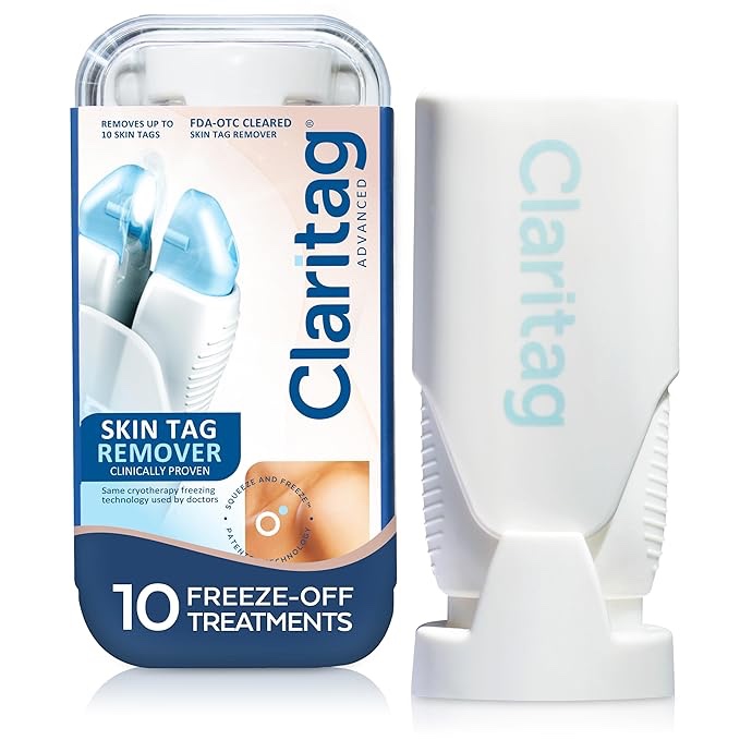 Claritag Advanced Skin Tag Remover - FDA-Cleared Device - Only for Skin ...