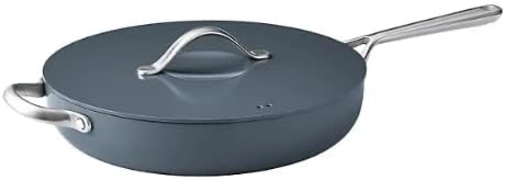 Member's Mark 5.5-Quart Non-Stick Ceramic Jumbo Cooker, Navvy