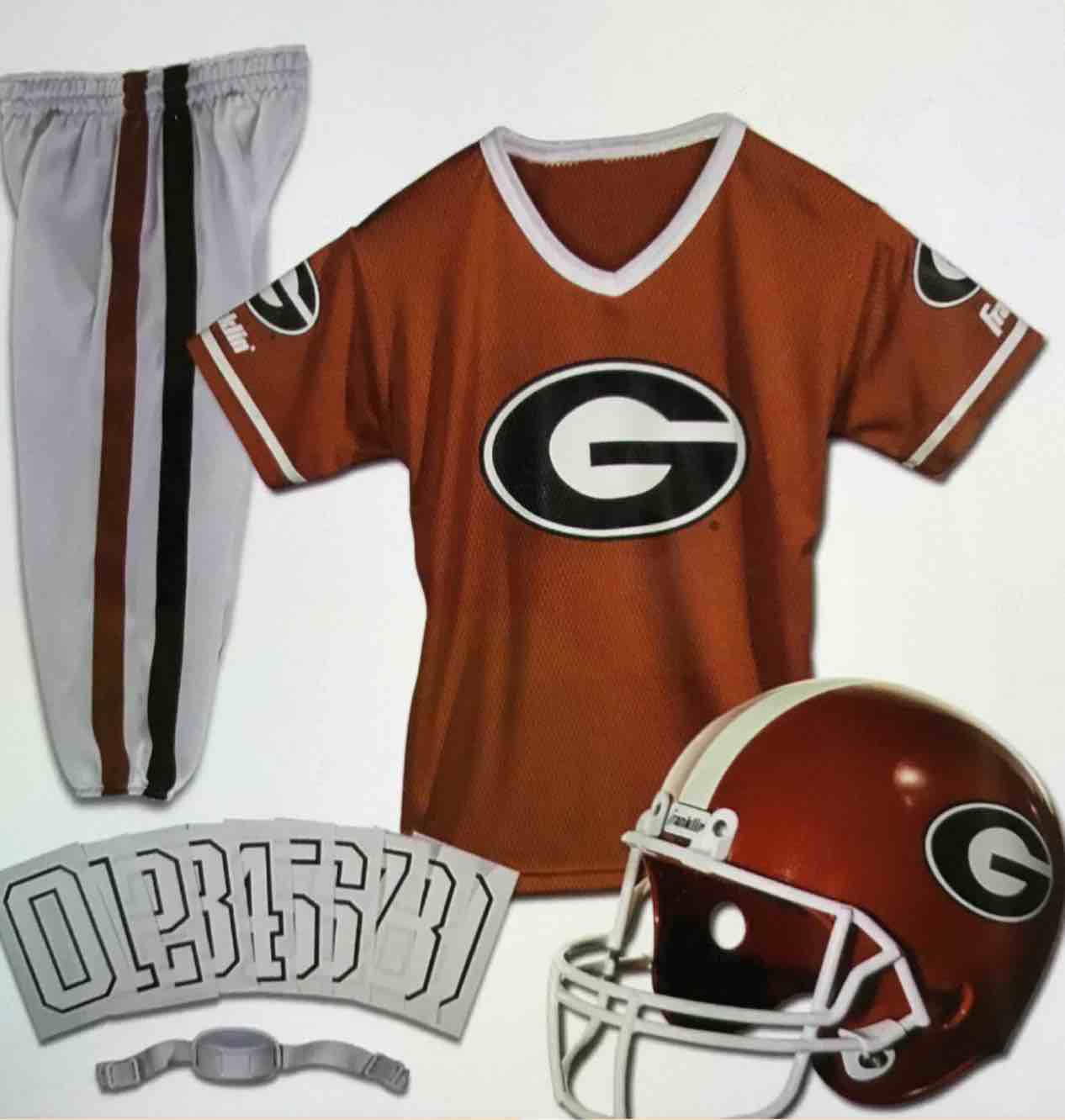 Franklin Sports NCAA Kids Football Uniform Set - NFL Youth Football ...