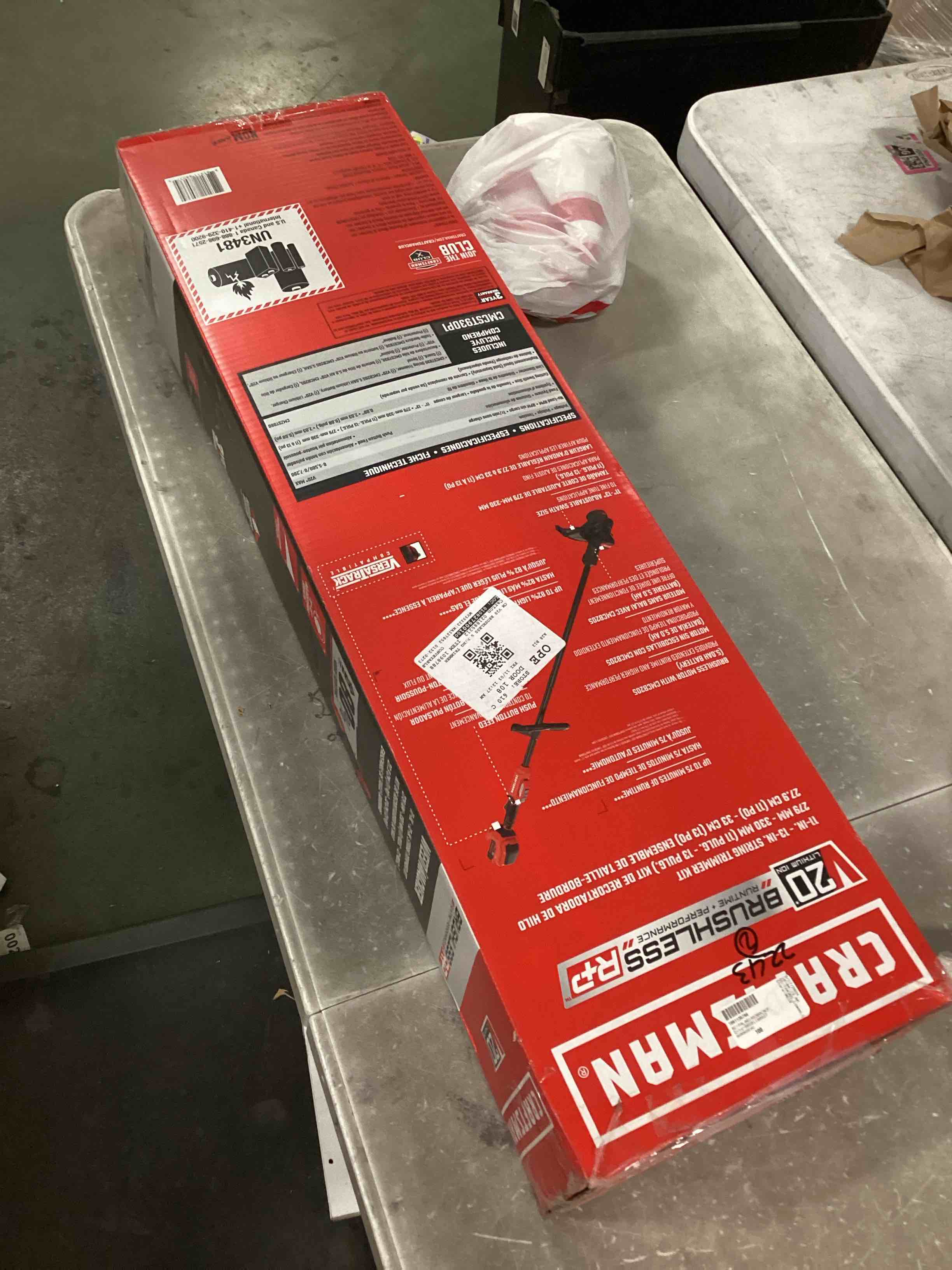 CRAFTSMAN V20* BRUSHLESS RP String Trimmer (5.0Ah) (CMCST930P1)