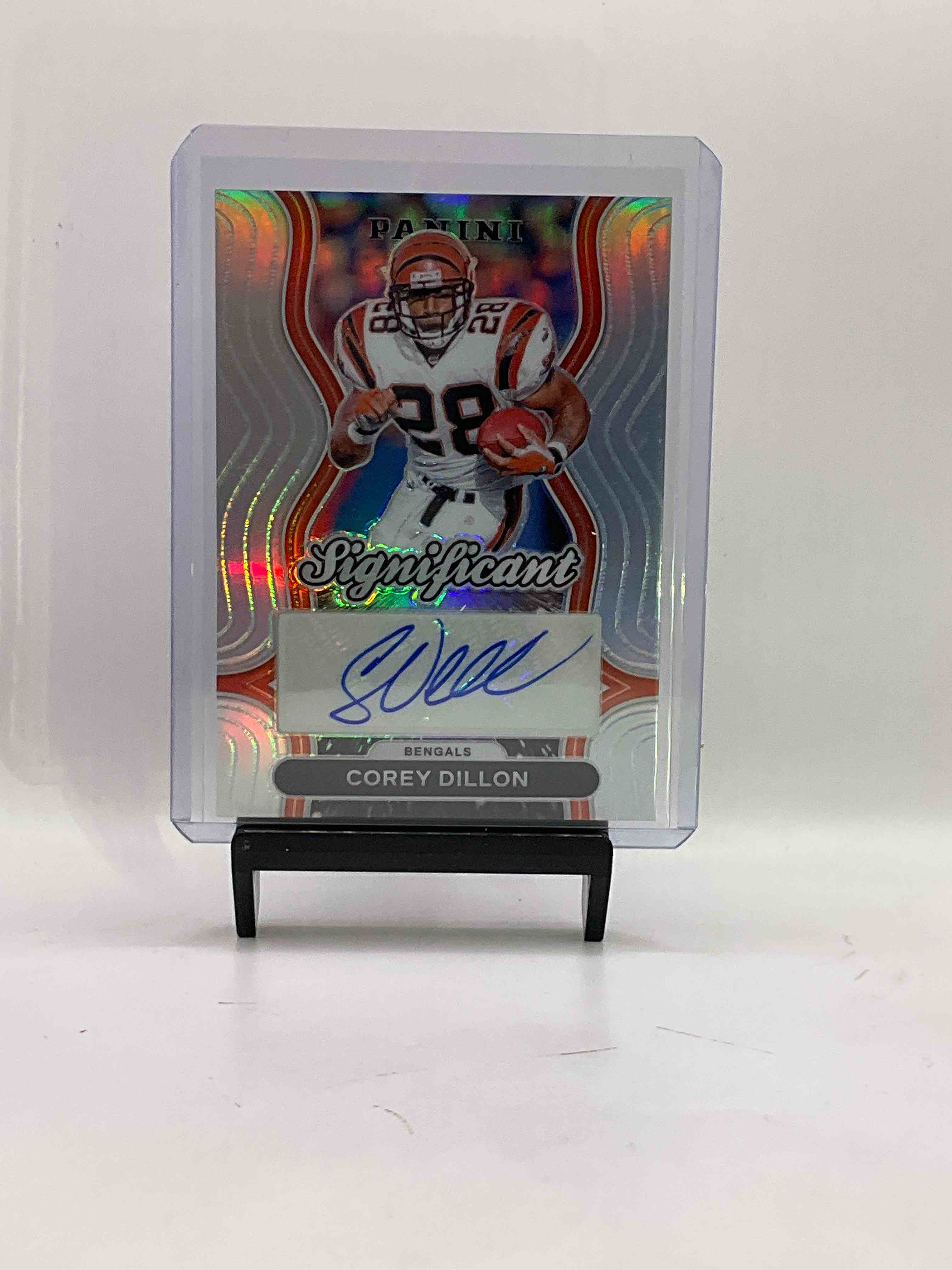 One Of The Running Back Legends! Corey Dillon Panini Significant Signed ...