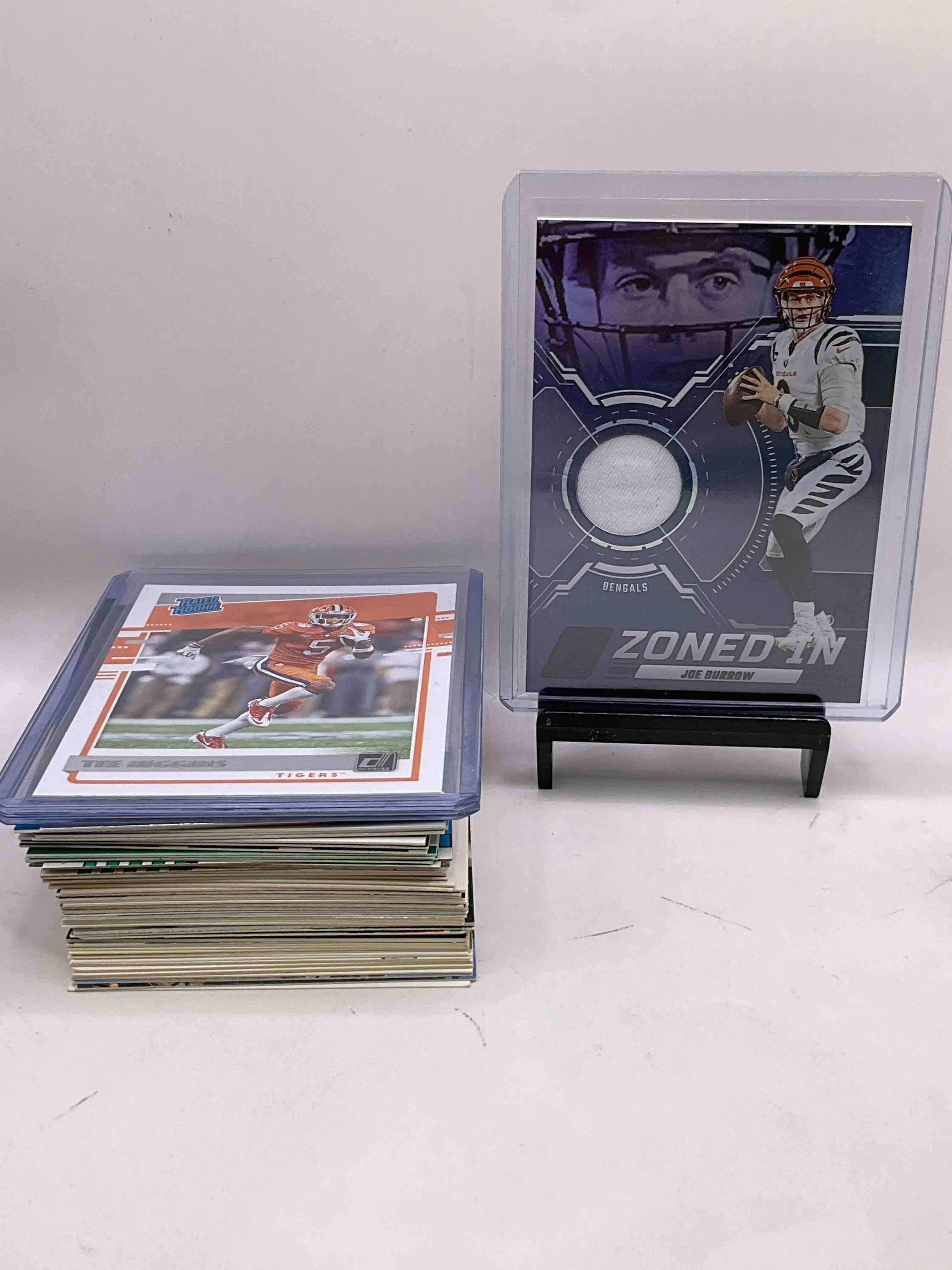 HUGE Bengals Bonanza! Joe Burrow Jersey Card, Tee Higgins Rookie Card ...