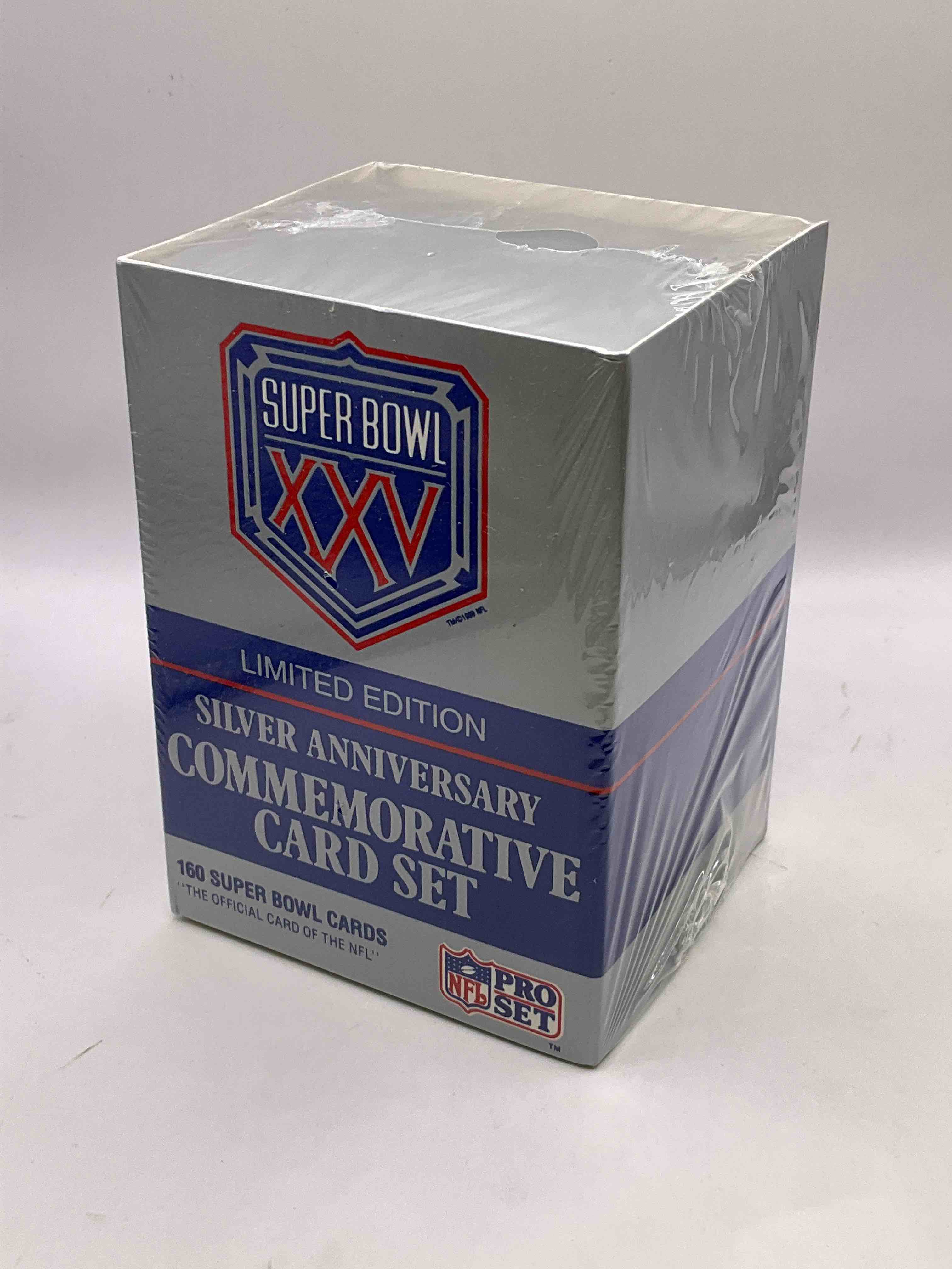 Super Bowl 25 Silver Anniversary Commemorative Card Set… Limited ...