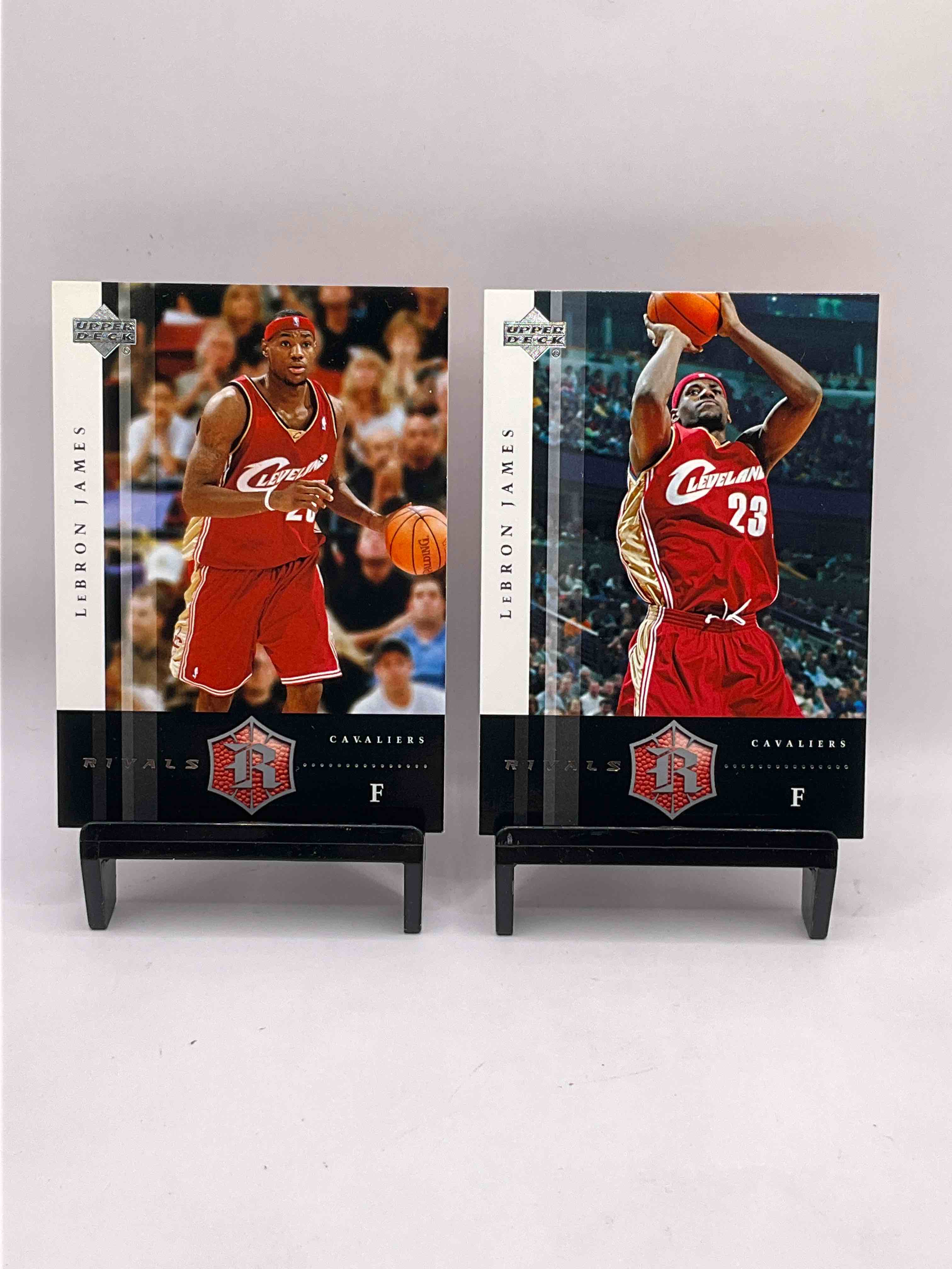 King James Card Lot! Insanely Early 2004 Upper Deck Matching Rivals ...