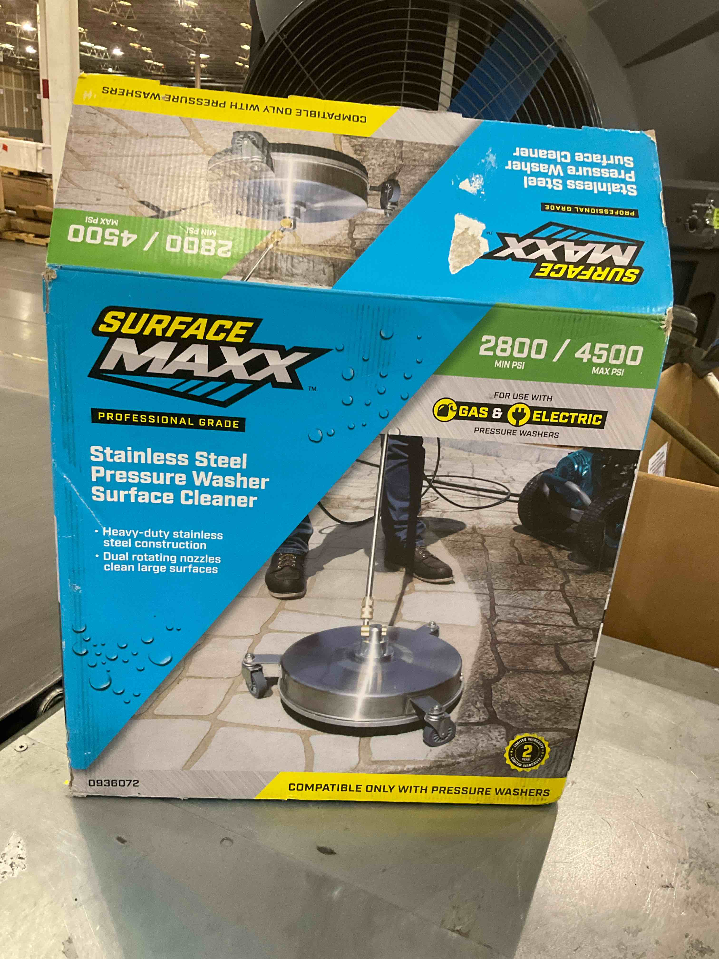 New-Surface Maxx 14.5" 4500 PSI Rotating Surface Cleaner for Gas ...