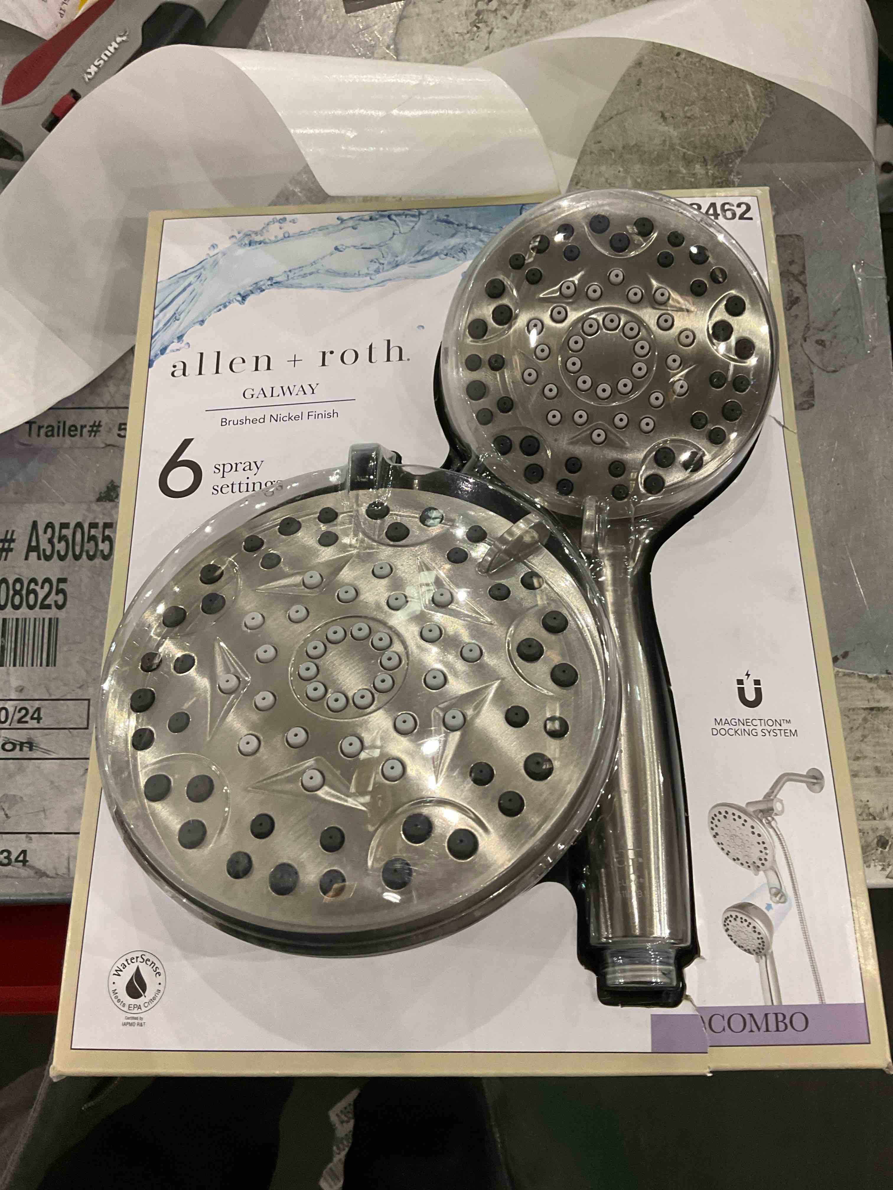 Allen Roth + shower head