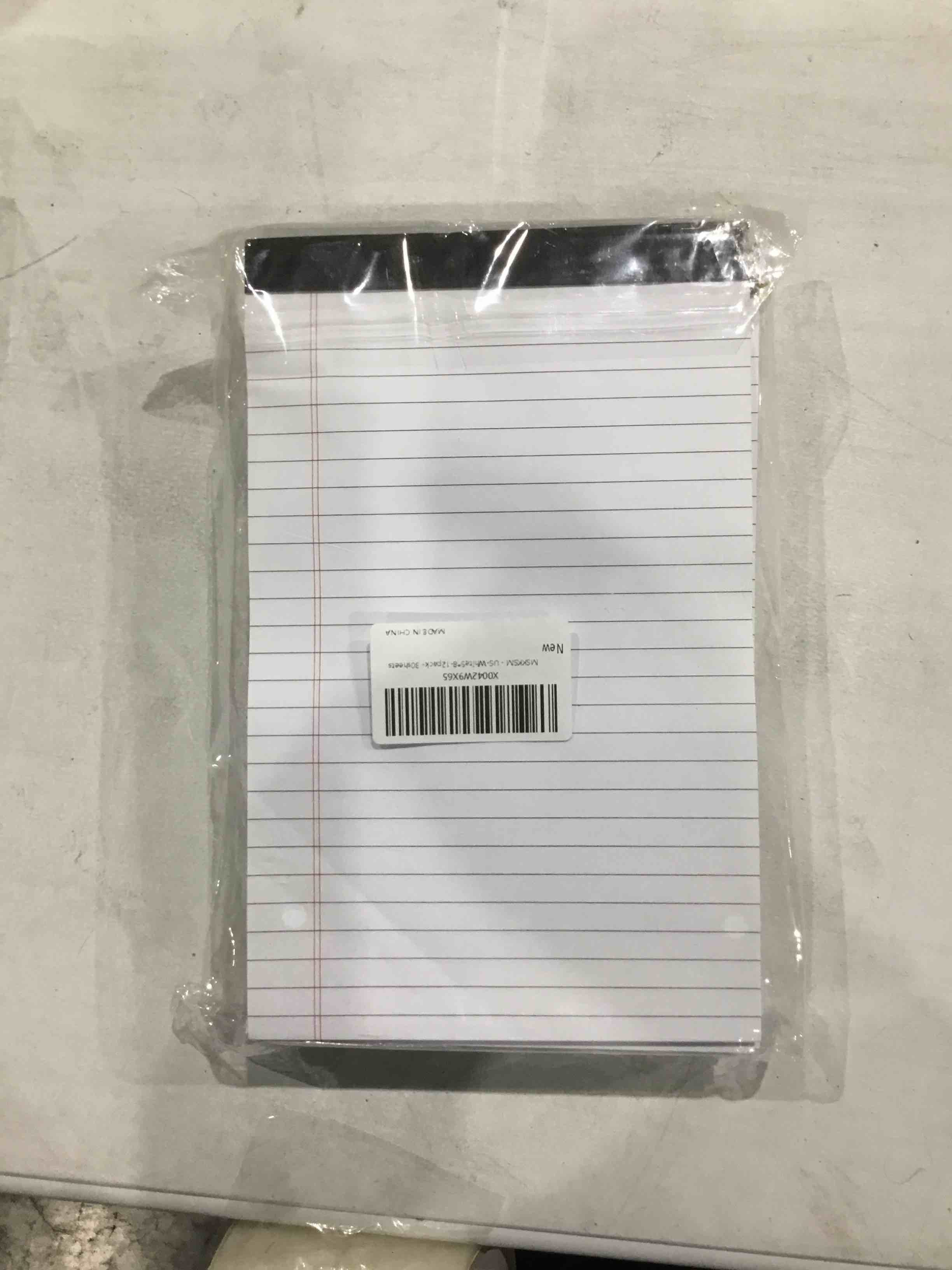 Note Pads 5x8, 8 Pack Small Legal Pads 5x8 Yellow Pad, College Ruled ...