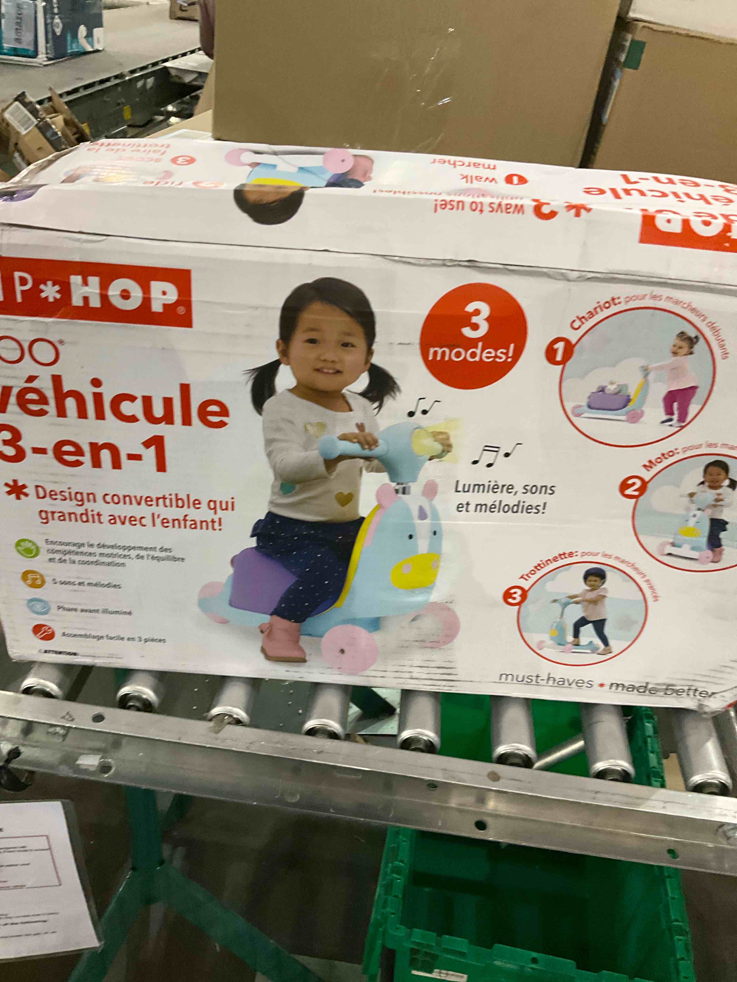 Skip Hop 3-in-1 Baby Activity Push Walker to Toddler Scooter, Zoo ...