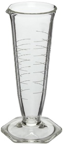 Kimble 60345-4 Borosilicate Glass Dual Scale Pharmaceutical Graduates ...