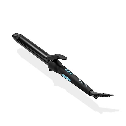 Bio Ionic Long Barrel Styler, Curling Iron with Moisture Heat ...