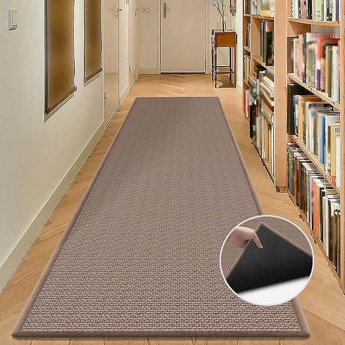 10ft Hallway Runner Rug Mat Non Slip, 83"x28" Low Profile Runner Rugs ...