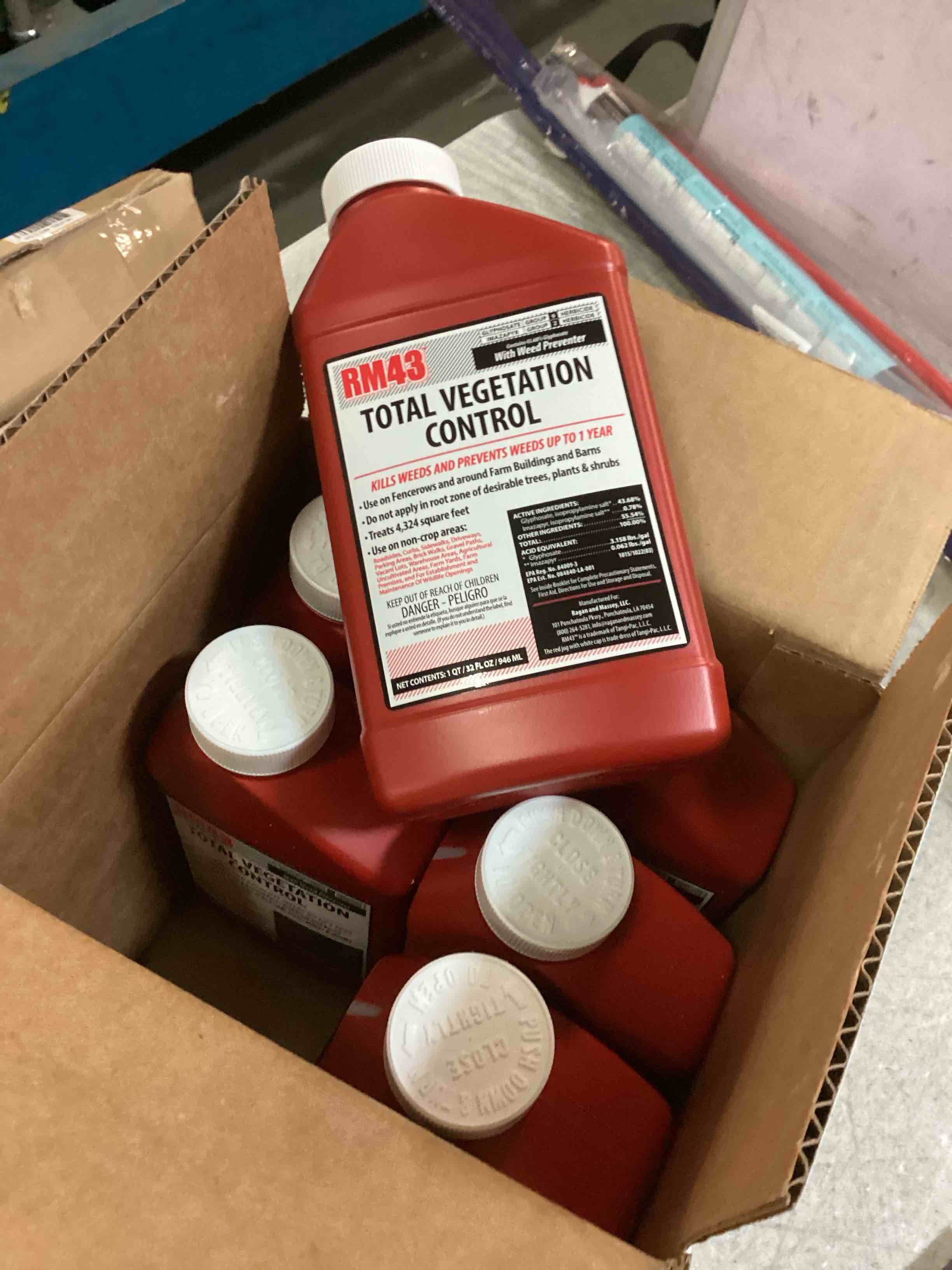 RM18 Glyphosate plus Diquat Fast-Acting Weed and Grass Killer 32-ounce ...