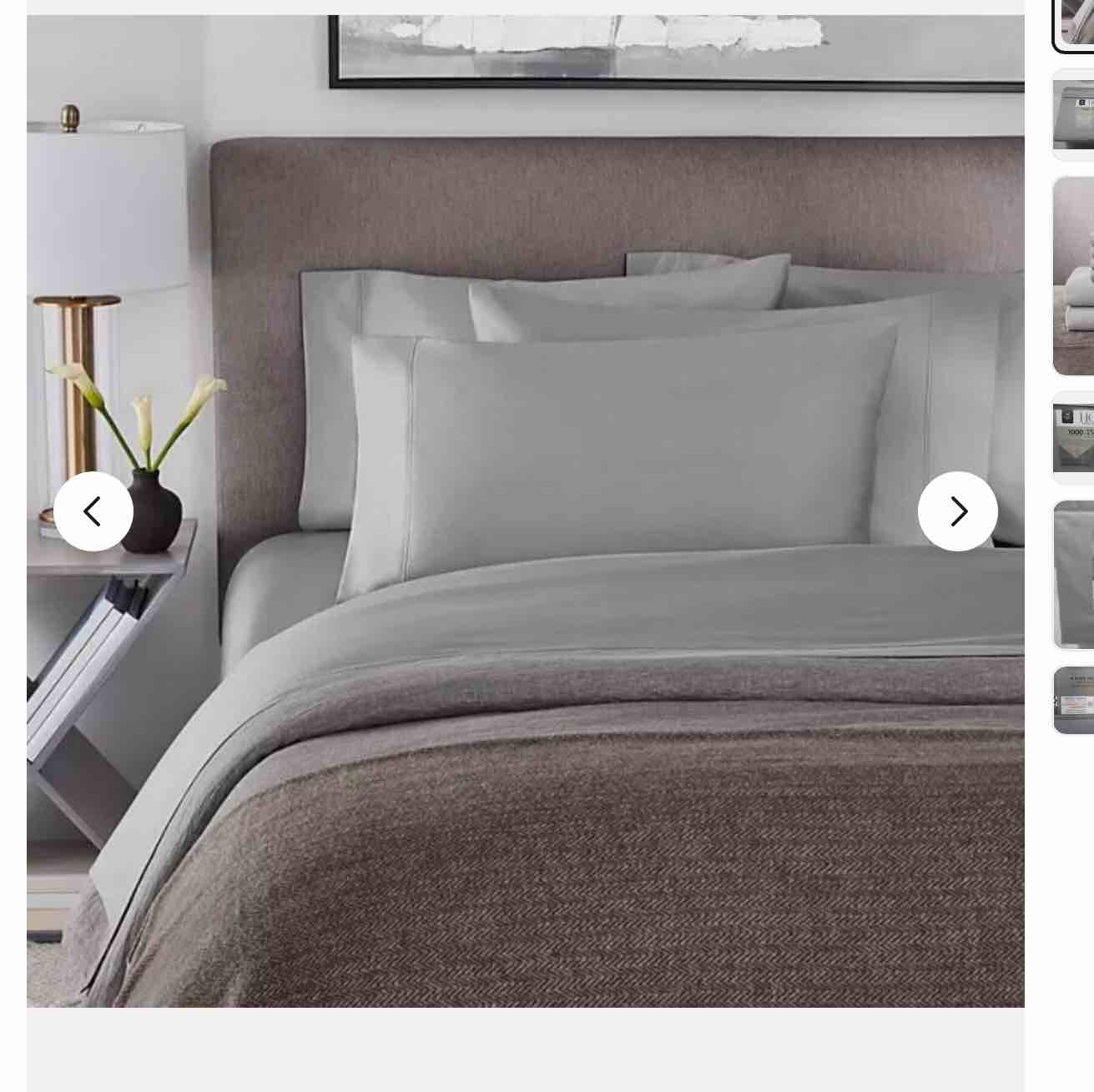 Member’s Mark Hotel Luxury Collection 1000 TC Cotton Sheet Set King ...