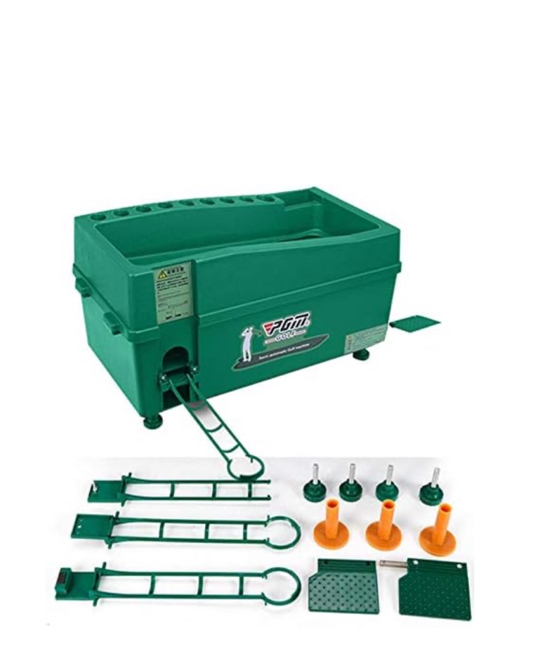 Golf Ball Dispenser Powerless Electricity-Less Automatic Tee Up Machine ...
