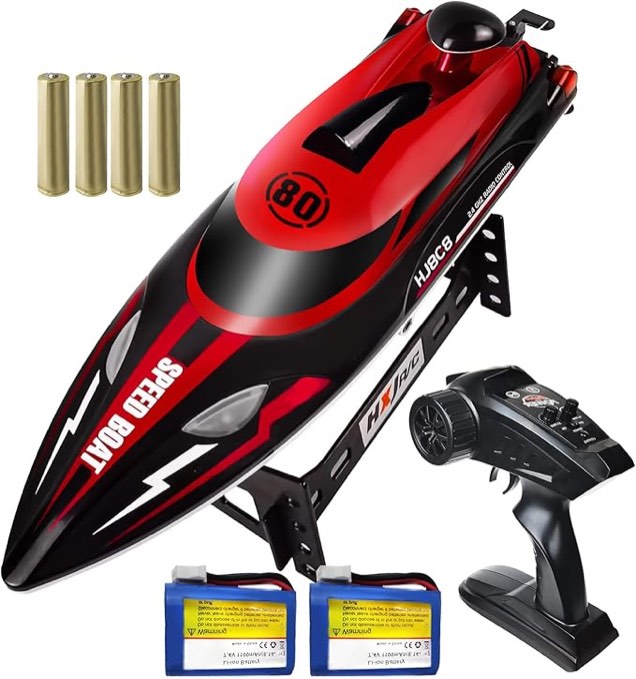 2.4Ghz RC Boat- 20+ MPH High Speed Remote Control Boat for Adults and ...