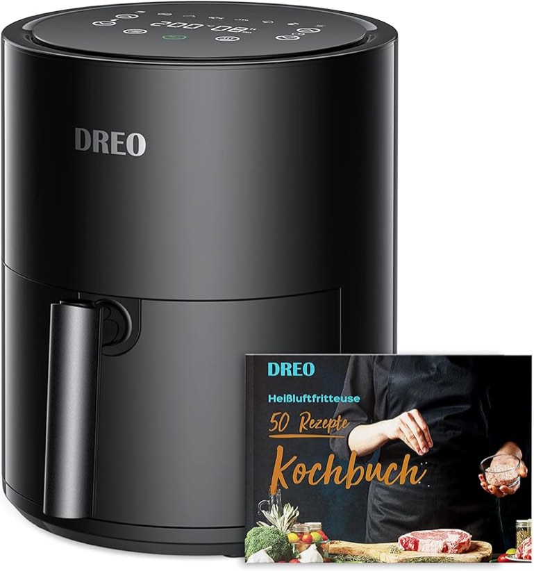 Air Fryer - 100°F to 450°F, Dreo 4-Quart Hot Oven Cooker with 50 ...