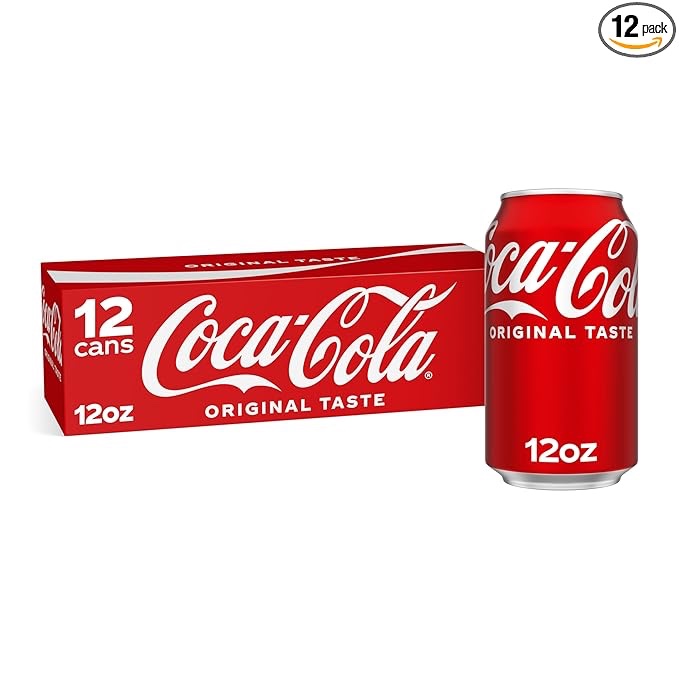 Coca-Cola, Coke Soda, 12 Ounce (Pack of 12)