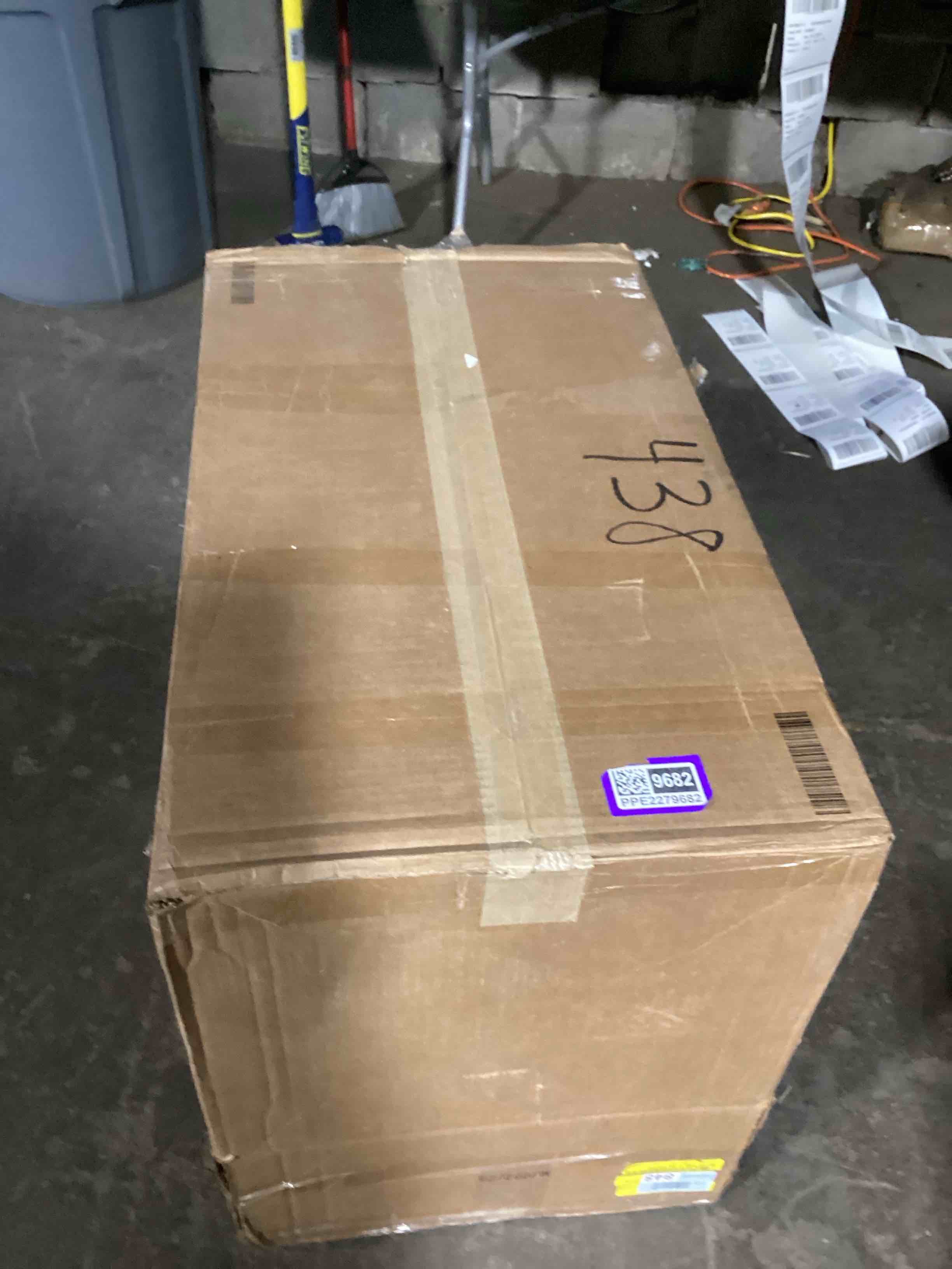 Carton B: Long Seat Frame & Long Back Frame & Bed Frame & Back Cushions ...