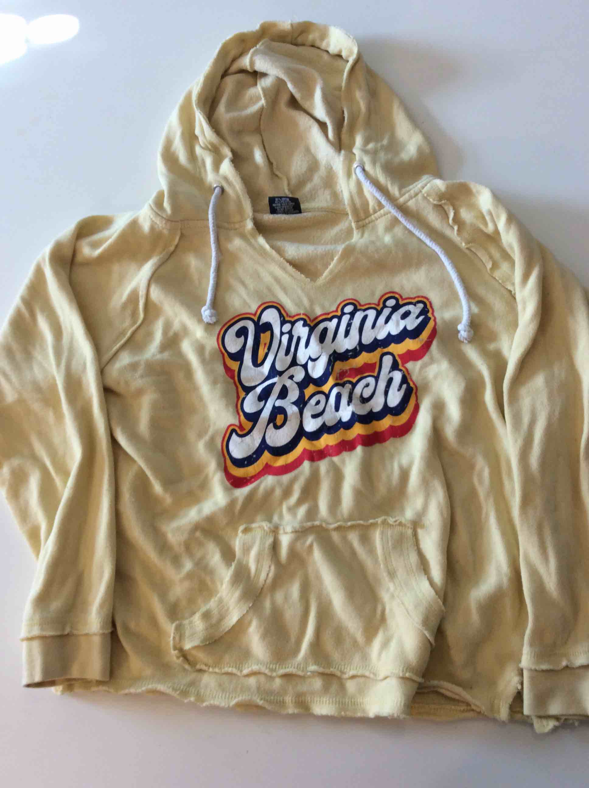 Sunsations Virginia Beach Hoodie Size Extra Large