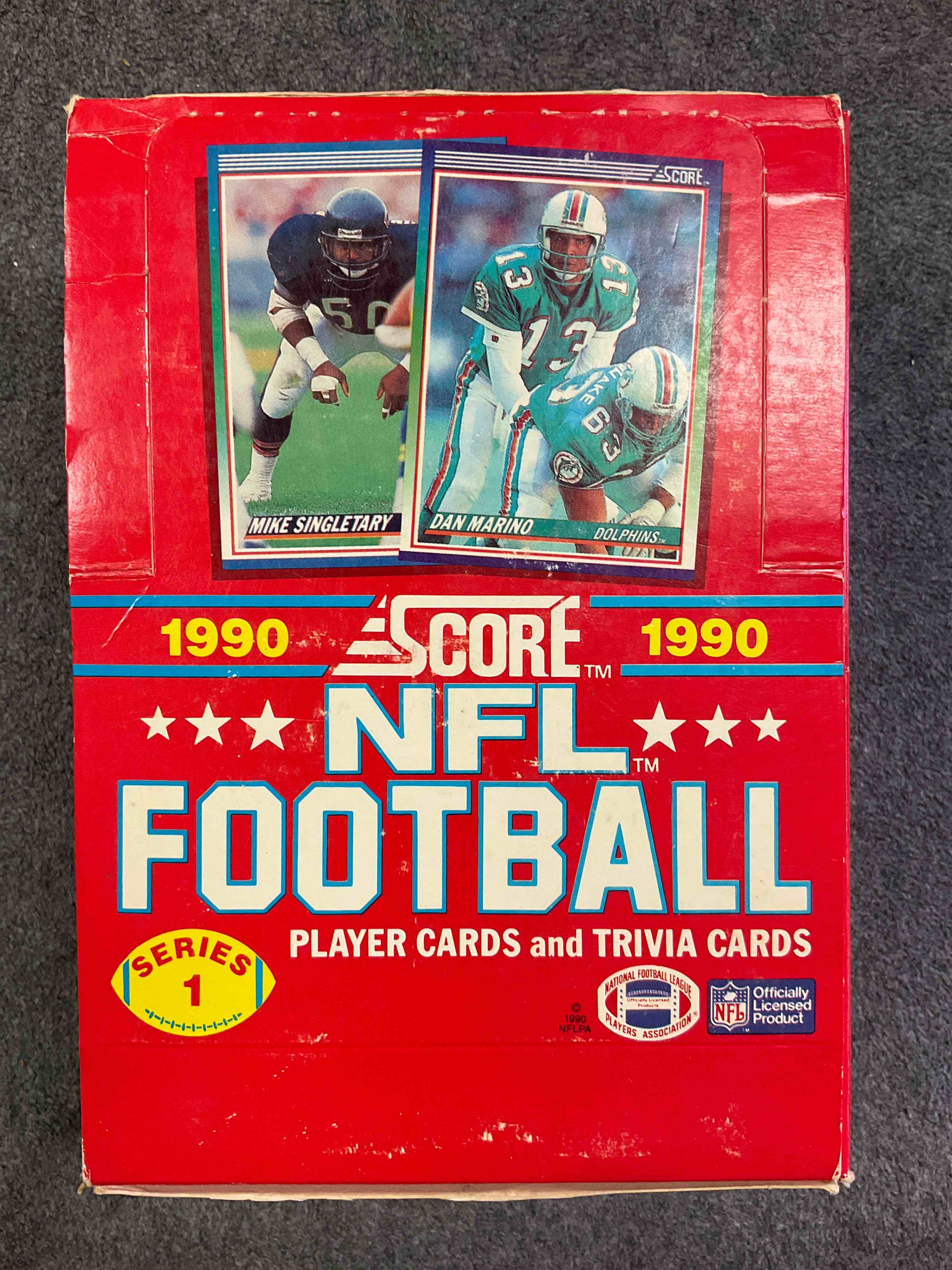 Emmitt Smith Rookie Year! 1990 Score Football Unopened Pack! Direct ...