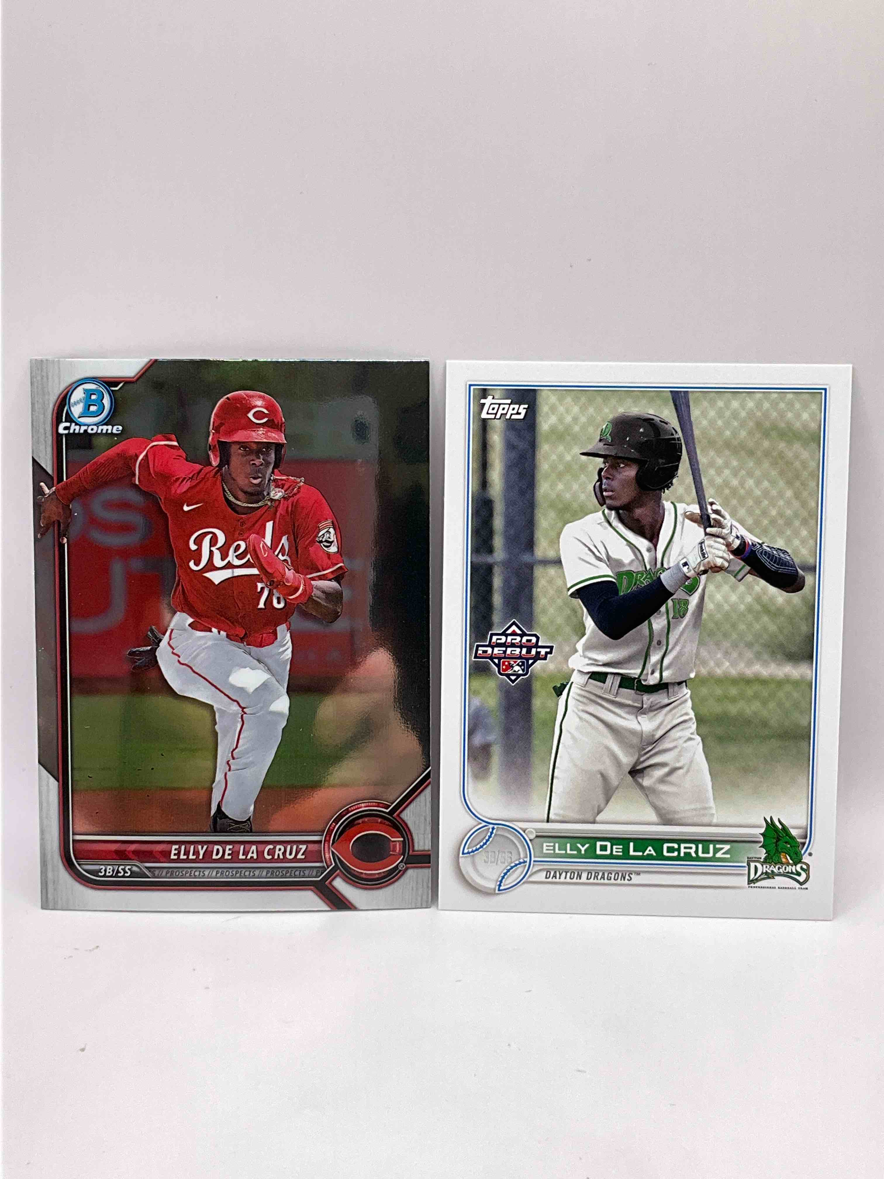 Elly De La Cruz Rookies! Topps Bowman Chrome Rookie & Topps Pro Debut ...