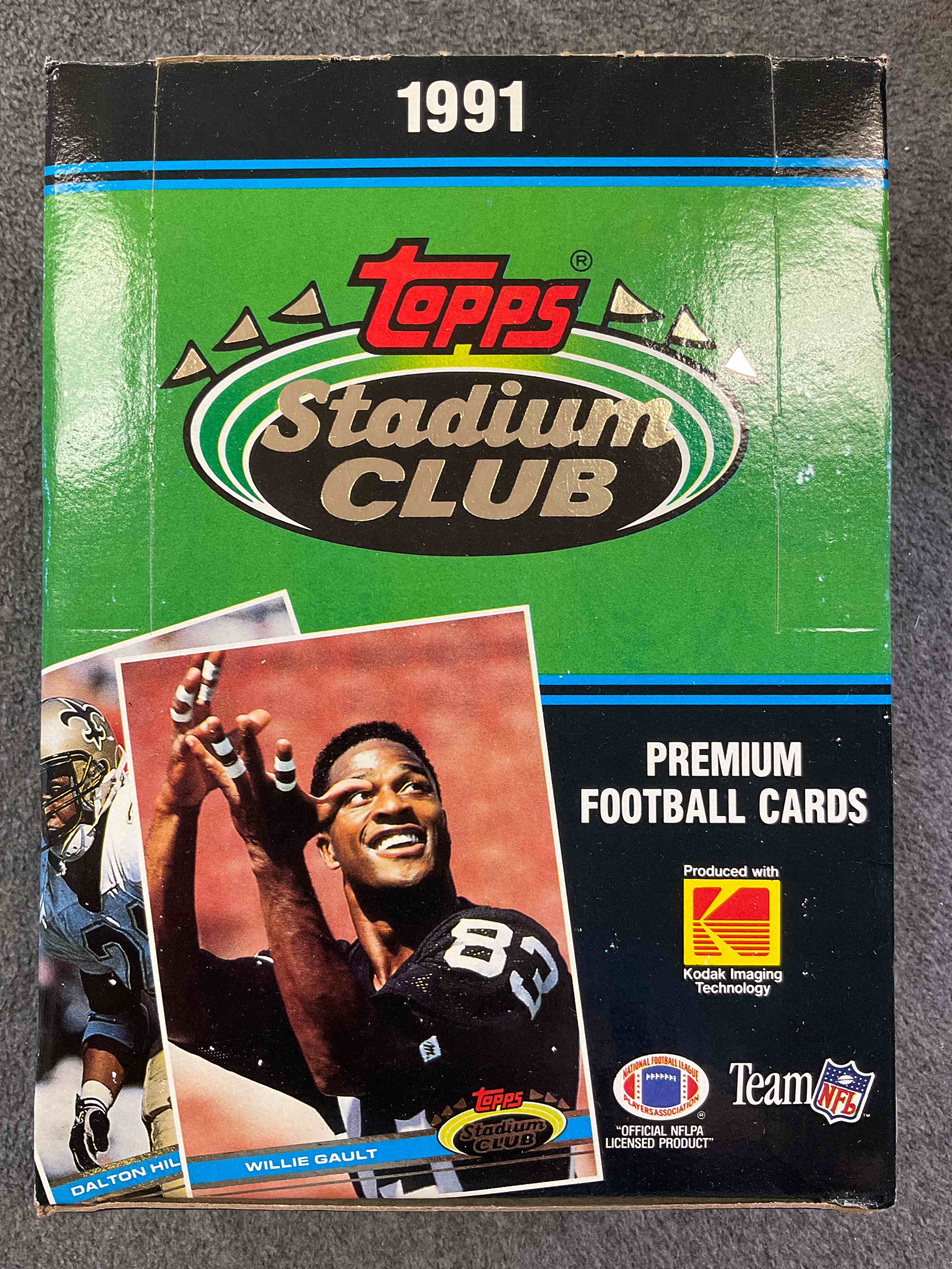 1991 Topps Stadium Club Football Unopened Wax Packs, Direct From